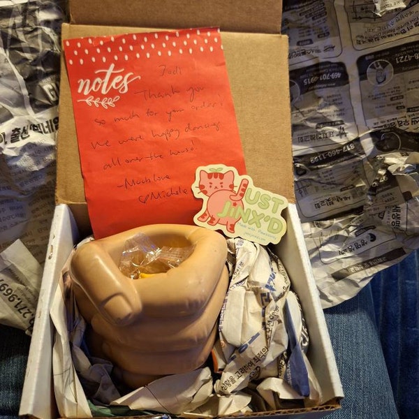 Oopsies Funny Planter | Fist Planter | Plant Pot | Hand Planter | Funny ...