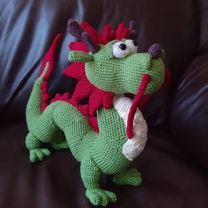 Dragon Lóng Amigurumi Crochet Pattern Chinese Dragon - Etsy