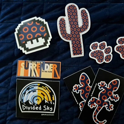 The Dark Side Sticker - Etsy