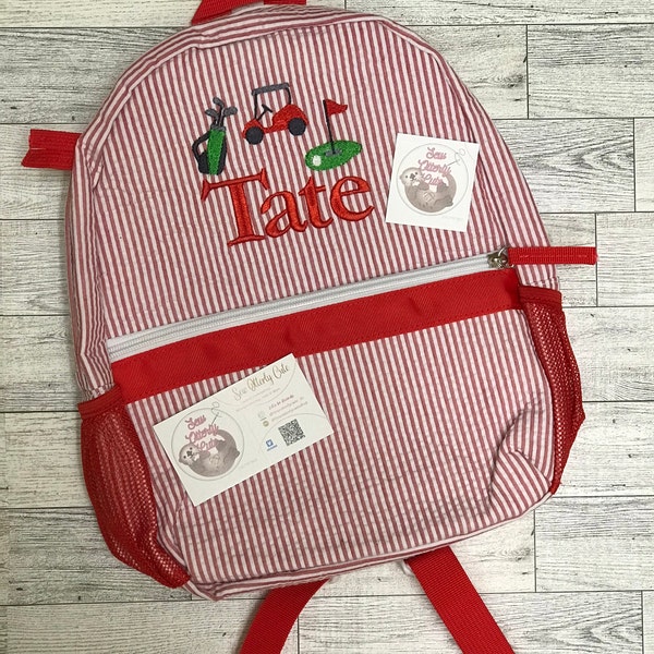 Golf Mini Fill Stitch Bundle Machine Embroidery Design Digital Download ...