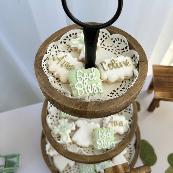 Mini Communion Baptism Christening Dedication Cookie Favor Packs - Etsy