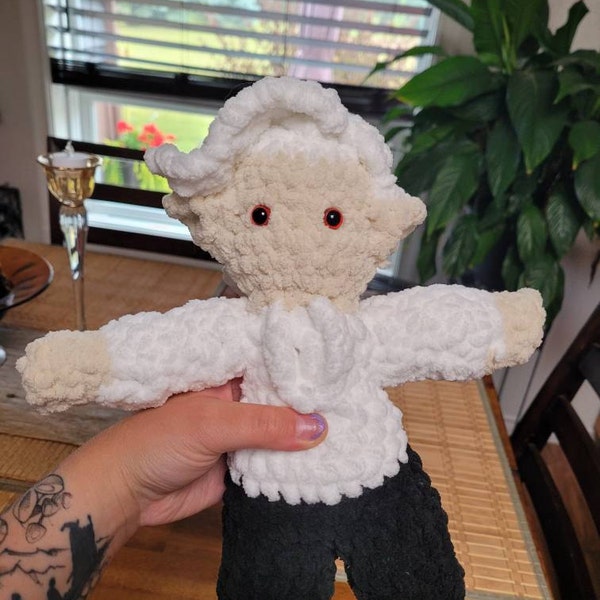 Astarion Plushie Amigurumi Pattern - Etsy