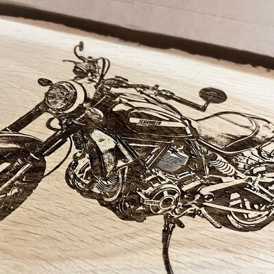 Custom Handmade Landscape Wood Burning,personalized City Landscape ...