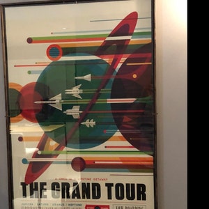 NASA the Grand Tour Poster Exoplanet 2016 NASA/JPL Space Travel Poster ...