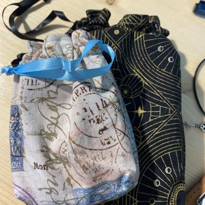 Small Celestial Zodiac Astrology Tarot Bag Oracle Bag Rune Bag - Etsy