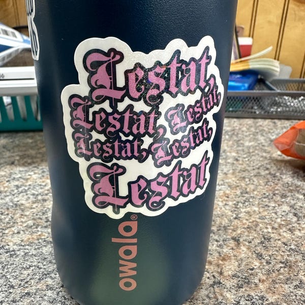 The Vampire Lestat Logo Sticker (interviewwiththevampire) - Etsy