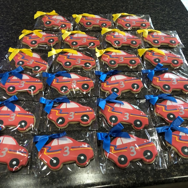 School Bus Cookies, Personalized 4 Size, Bowed Ships on 1/10/25 or for ...