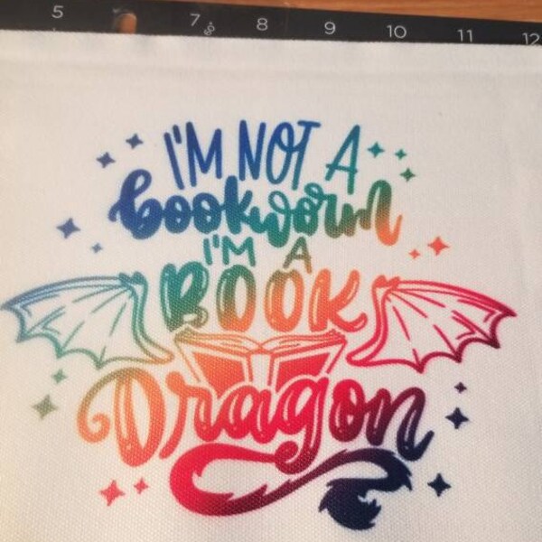 I'm Not a Bookworm I'm a Book Dragon SVG Book Quote Dragons Books Read ...