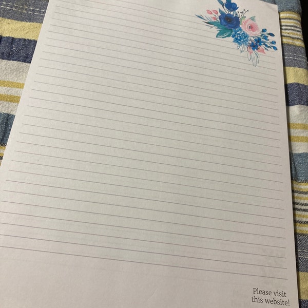 A4 JW Letter Writing Notepad - Etsy