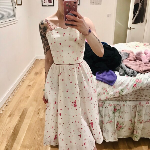 1970s Blue Macrame Lace Trimmed Suit by Lilli Ann | MEDIUM - Etsy