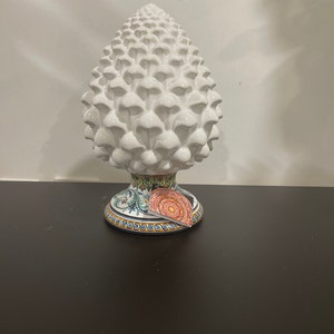 Sicilian Pine Cone/sicilian Ceramic Pine Cone - Etsy