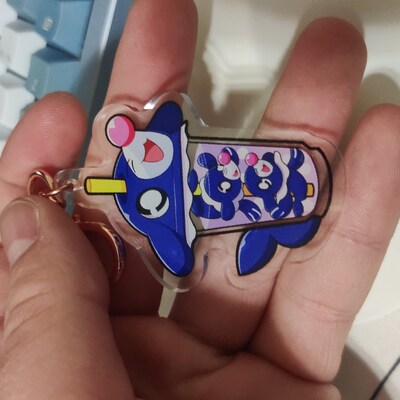Bulbasaur Boba Keychain - Etsy