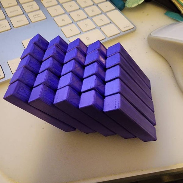 Wobble Crosses Fidget Flexible Toy Print in Place | Digital STL File ...