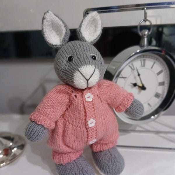 Elderberry Bunny Including Outfits PDF Knitting Pattern Download ...