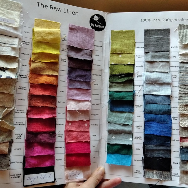 Washed Linen Fabric, Softened Natural Linen Fabric for Clothes Linen ...