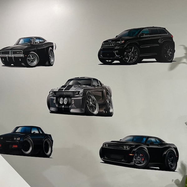 DODGE DEMON 707hp SRT Challenger Vinyl Decal Wall Graphic Officially ...