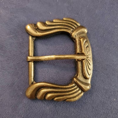 16th Century Nobility Belt Buckle in Bronze Finish Renaissance/medieval ...