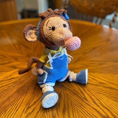 Crochet Pattern Monkey Molly Amigurumi PDF - Etsy
