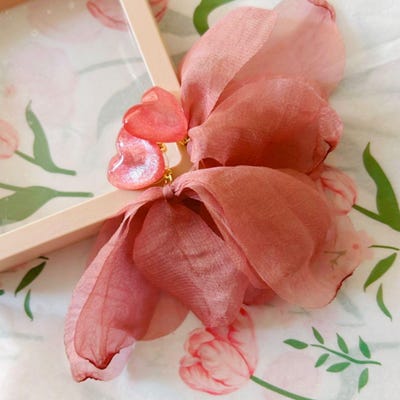 Lace Scrunchie Lace Bow Scrunchie Hair Accessories Hair Bands Gifts for ...
