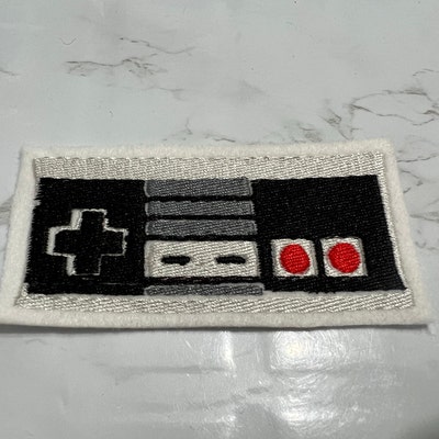 CONTROLLER Nintendo Throwback Embroidered Iron-on NES Patch - Etsy