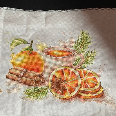 Taste of Winter Christmas Cross Stitch Pattern Hand Embroidery Design ...