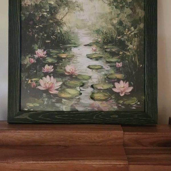 Five Little Girls Painting Sisters in Field Wall Art Girls Wildflower ...