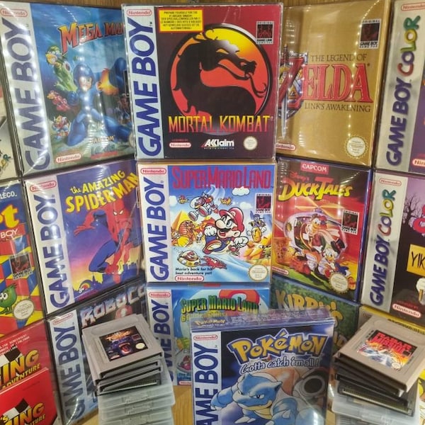 Gameboy Color Blue Console Box ( Europe Version With No English )- NO ...