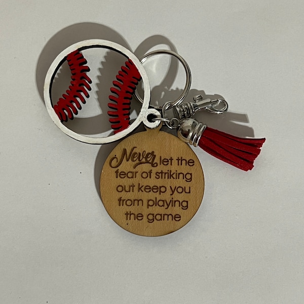 Laser Cut Digital File / Sports Keychain SVG, PNG / Glowforge ...
