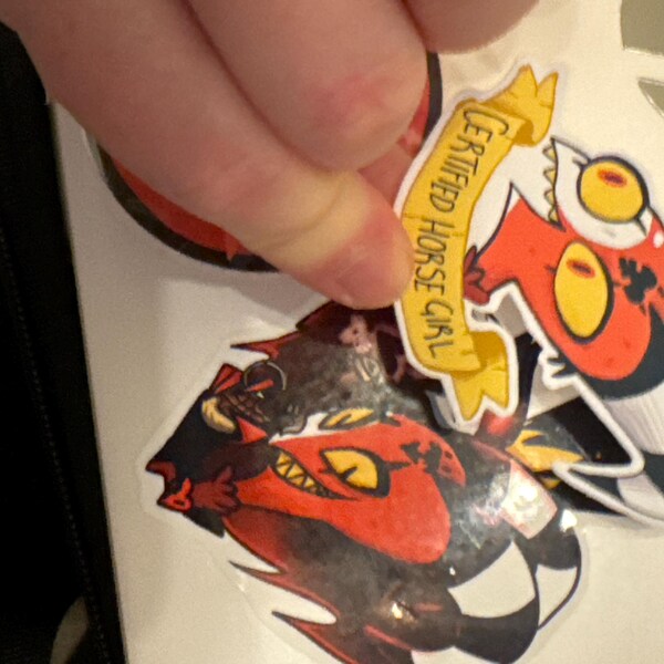 Hazbin Hotel Inspired Lucifer Duck Handmade Shrink Plastic Charm ...