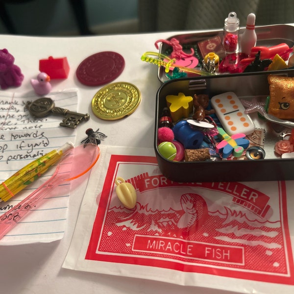 Treasure Trinket Tins Stuffed to the Brim With Tiny Things (perfect ...