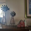 Metal Windmill Tower Set-handmade Free Standing Windmill Towers-rustic ...