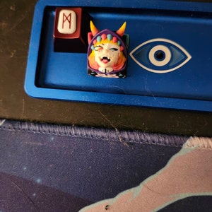 Zuno Lion Dance Artisan Keycap - Etsy