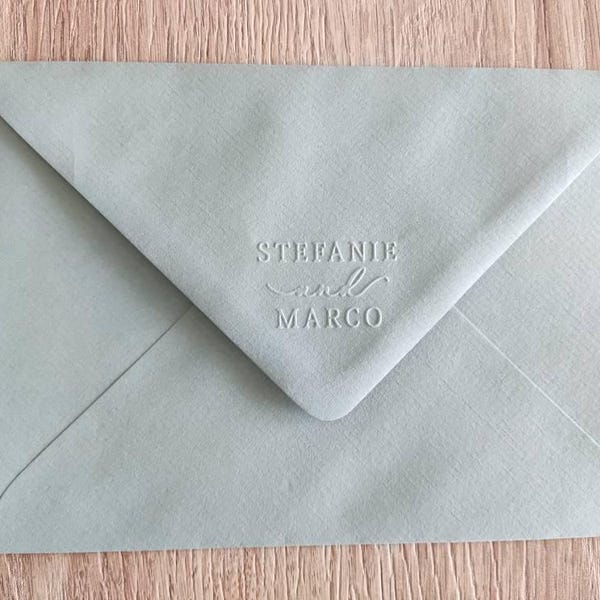 Monogram Embosser | 48 Designs | Custom Your Wedding Embosser | Napkin ...