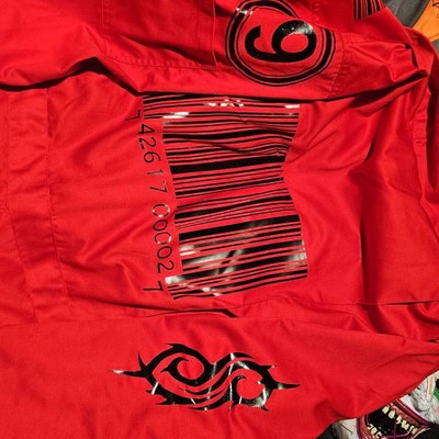 Slipknot Barcode Svg for IRON ON Halloween Costume Jumpsuit - Etsy