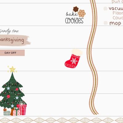 Christmas Goodnotes Stickers/ Winter Digital Stickers/ Christmas ...