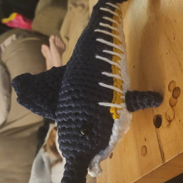 PATTERN: Monty the Marlin Pattern - Amigurumi Marlin Pattern ...