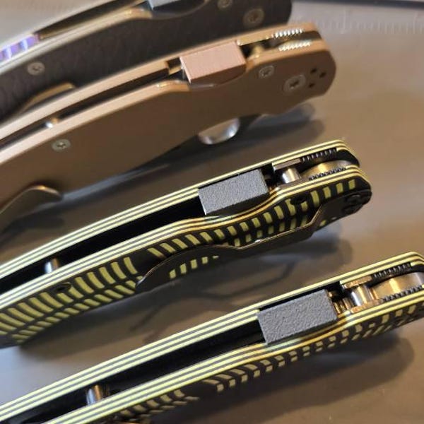 Spyderco Shaman/bodacious Compression Lock Buttons (set of 4, Choose ...