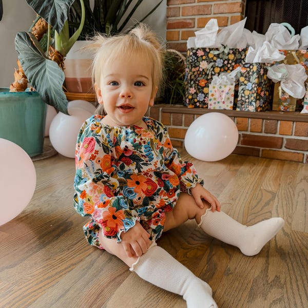 Ruffled Linen Baby Bonnet Girl, Ivory, Dusty Pink, Dusty Blue Ruffle ...