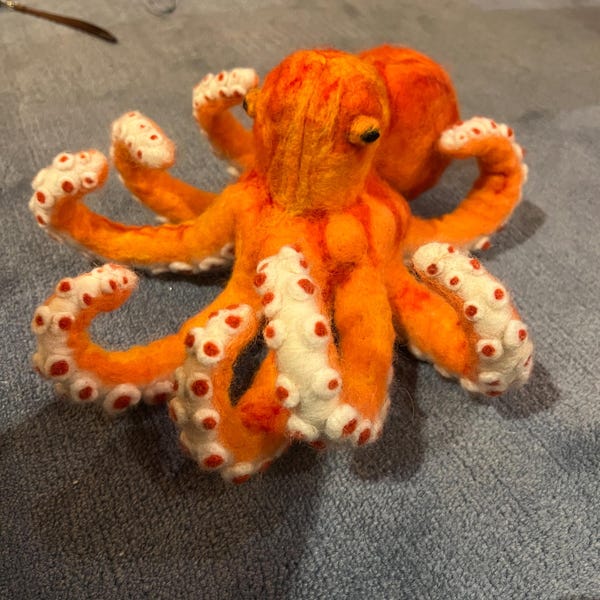 How to Needle Felt an Octopus Tutorial Instant Download PDF - Etsy