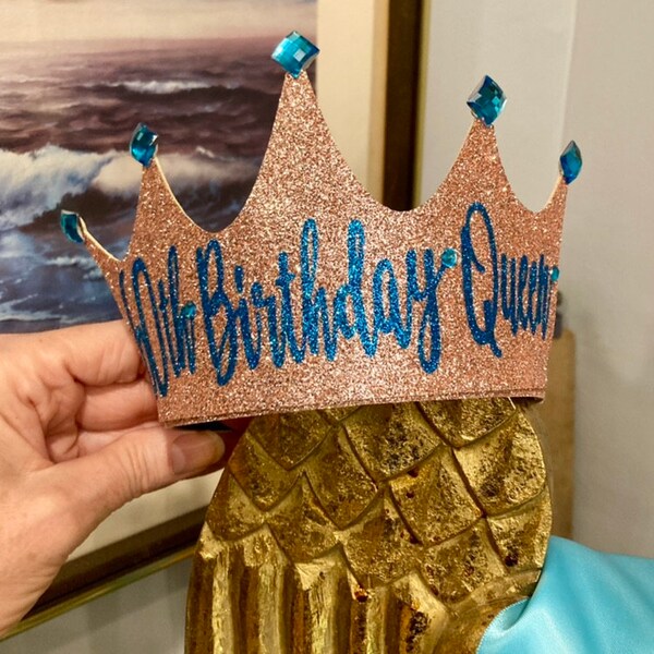 Birthday Crown, Personalized Crown, Women Birthday Crown, Adult ...