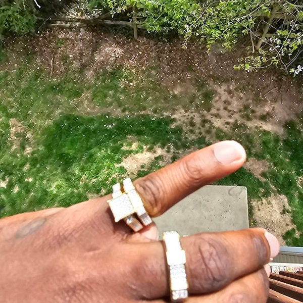 Custome Made Fully Iced Out 3D Tiger Face Pendant Sim Diamond Hip Hop ...