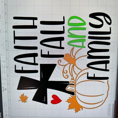 Faith Fall and Family Svg Png Files Autumn Svg Halloween - Etsy