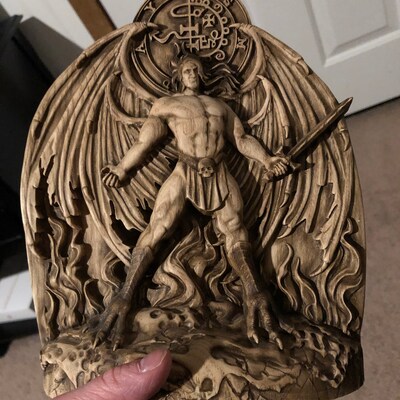 Asmodeus, Greek Statue, Asmoday, Asmodeus Statue Greek Mythology Demon ...