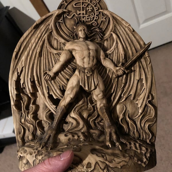 Asmodeus, Greek Statue, Asmoday, Asmodeus Statue Greek Mythology Demon ...