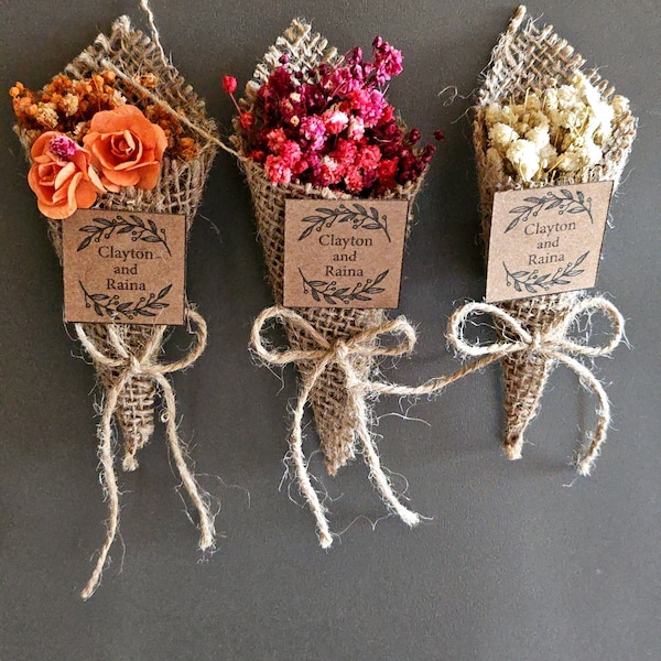 Personalized Wedding Favors for Guests , Flower Favors Gift , Mini ...
