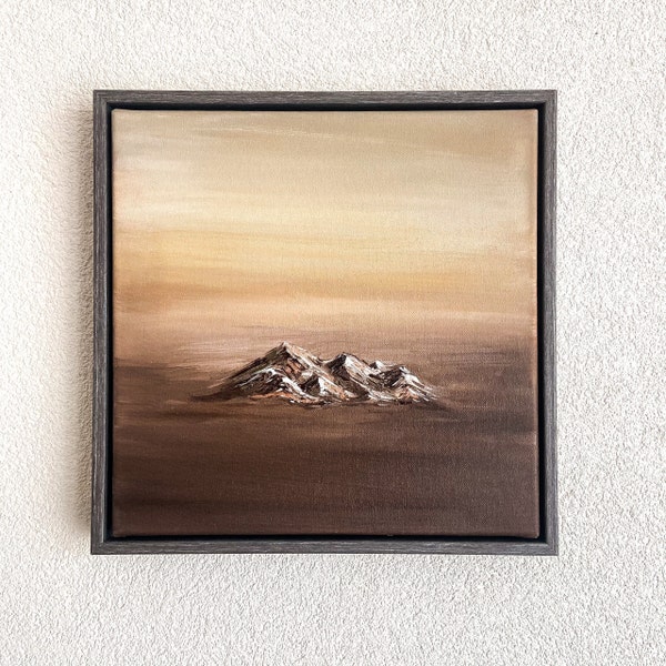 Square Floater Frame for 19mm Deep Canvas Paintings | Frame Canvas Wall ...