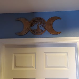 Triple Moon Tree of Life - Etsy