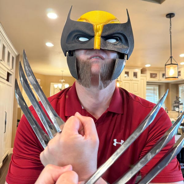 Wolverine Cowl deadpool 3 Version Textured 3D Printed Mask Cosplay Xmen ...