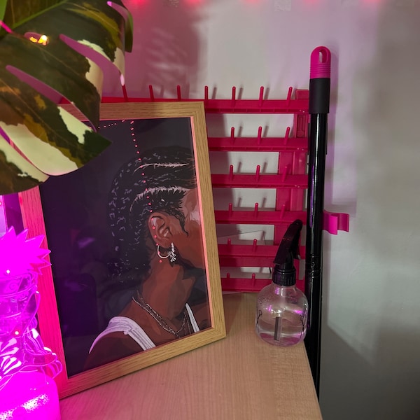 Black Women Art | Physical Print | Wall Art | Black Culture | Wall ...