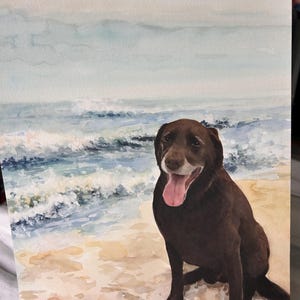 Pet Portrait Custom MULTI Pet Portrait Pet Painting Multi Dog Portrait ...